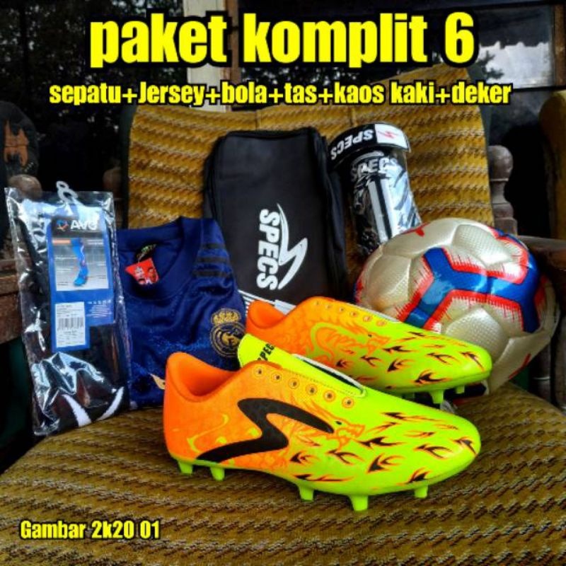 Sepatu Bola Anak Specs Dragon Original Ukuran 27 37 Ukuran Anak Mu