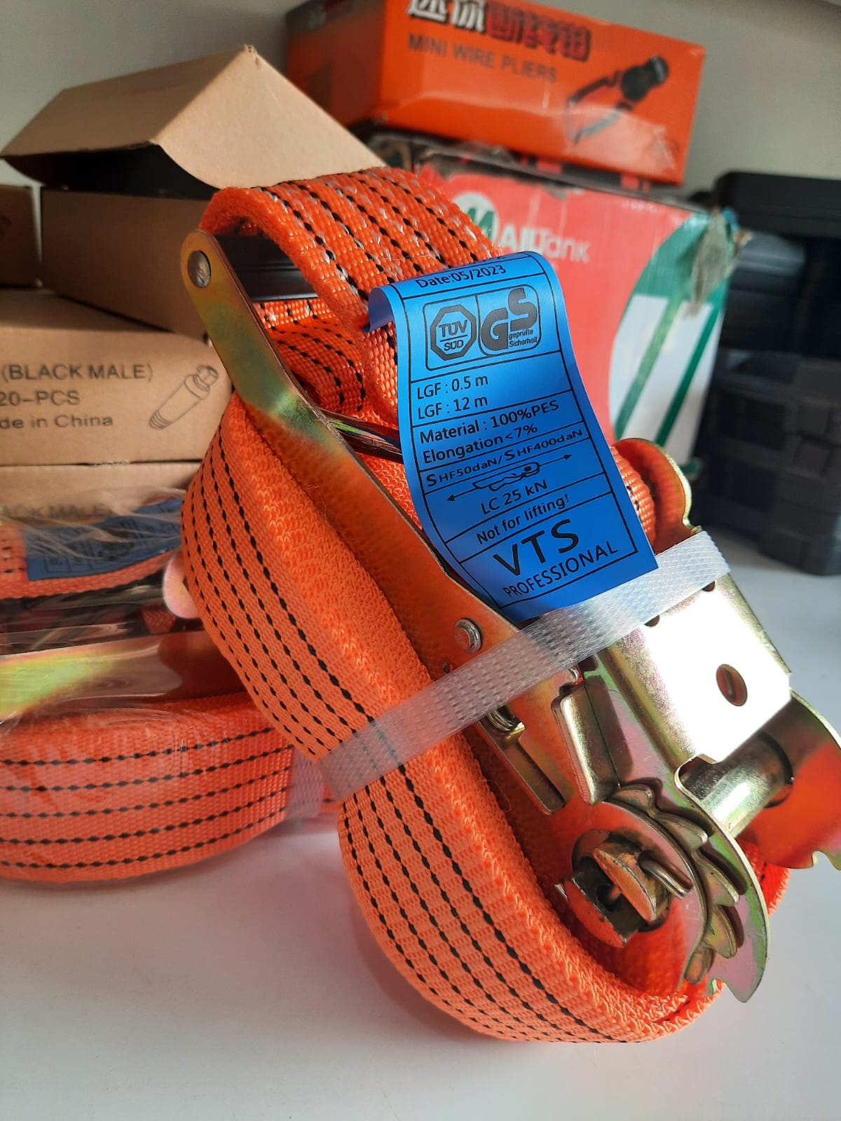 5 Ton Tali Kecepatan Ratchet Tie Down 5 x 12M ,Lashing Track Trek Belt ...