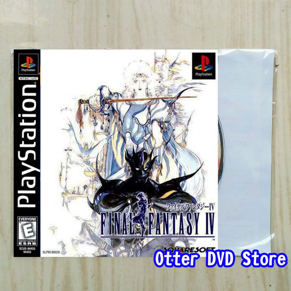 Kaset CD Game Ps1 Ps 1 Final Fantasy Chronicles - Final Fantasy 4 ...