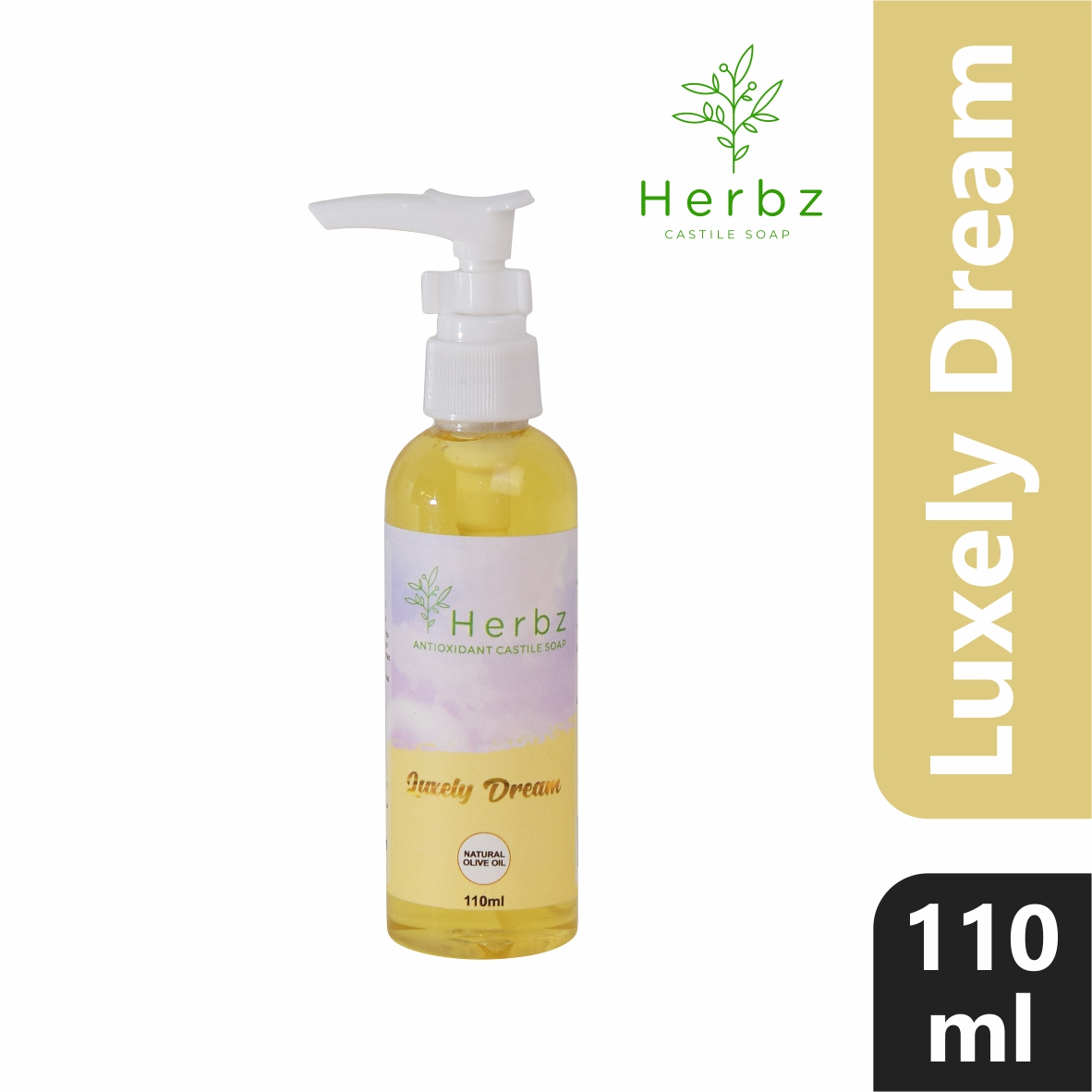 Sabun Castile HERBZ 110ml LUXELY DREAM - Sabun Mandi Sehat | Lazada ...