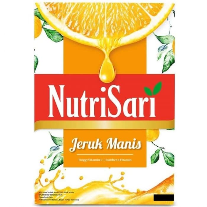 Nutri Sari Jeruk Manis 500gr | Lazada Indonesia