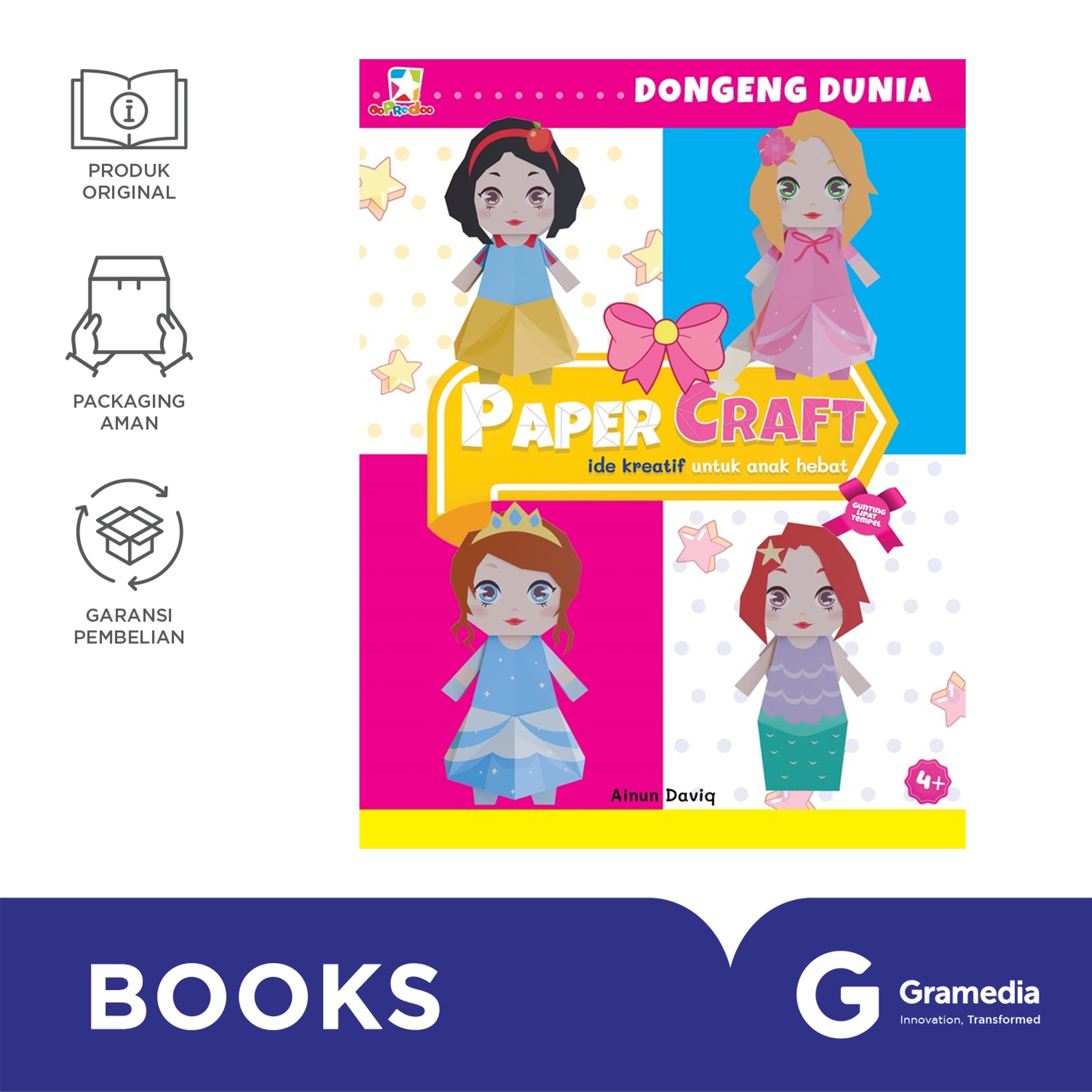 Buku Opredo Paper Craft Dongeng Dunia | Lazada Indonesia