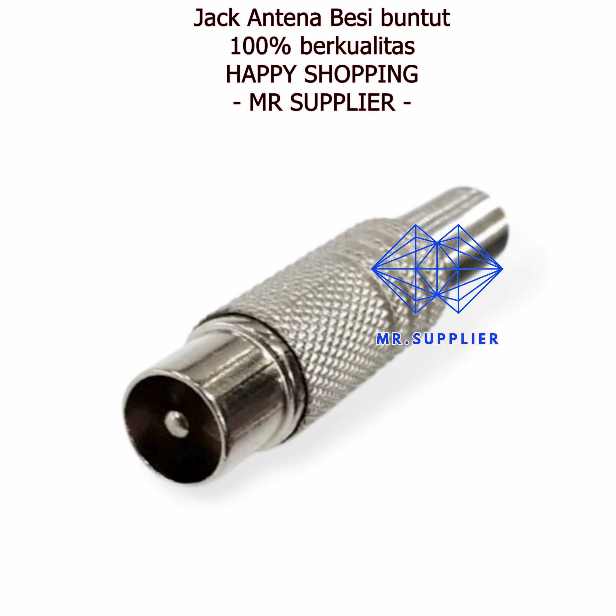 Jack Antena besi Male / Jack TV Male Lurus Besi | Lazada Indonesia