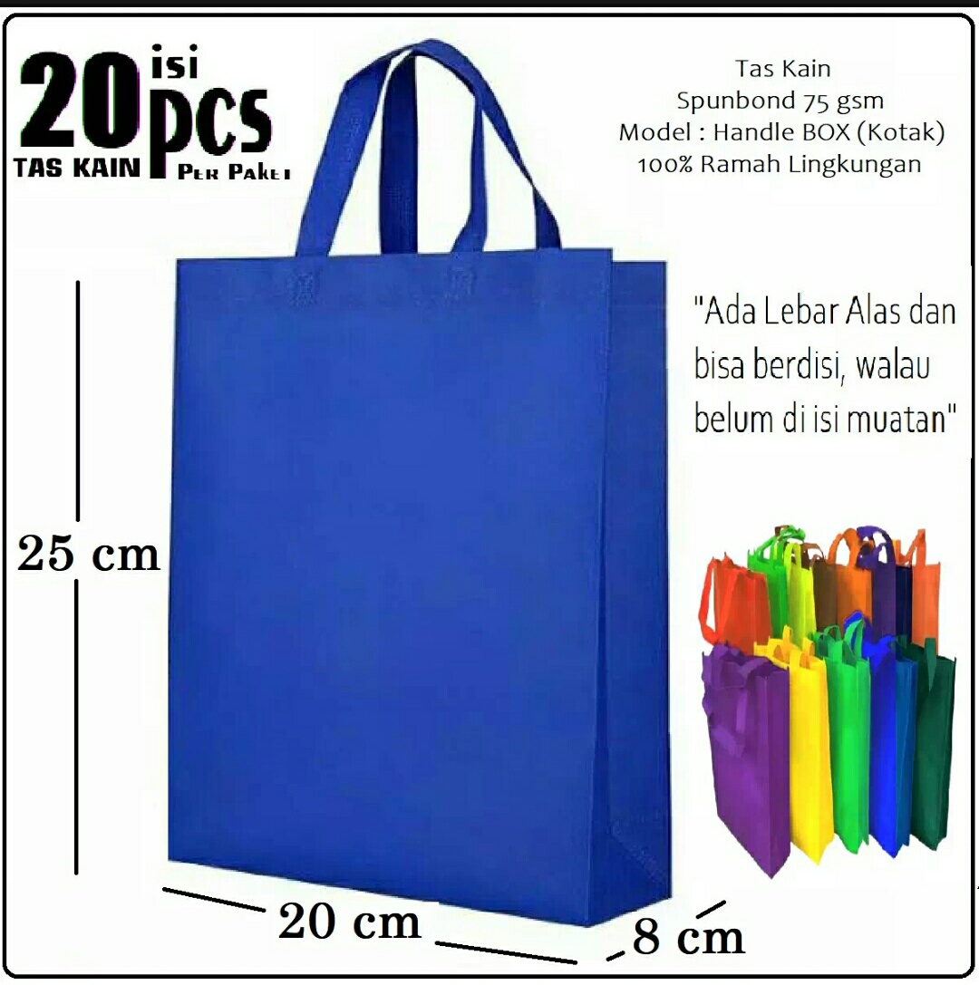 Goodie bag polos,tas spunbond polos,tas souvenir,bingkisan,tote bag ...