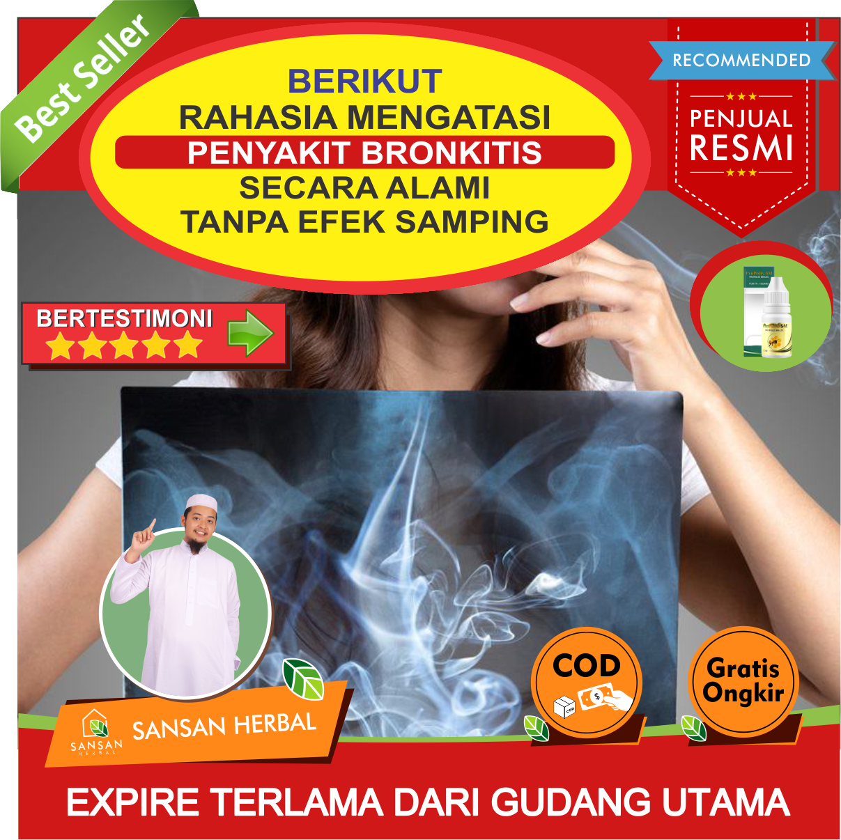 Obat Bronkitis Di Apotik - Infeski Paru Paru - Bronkitis Kronis - Batuk ...