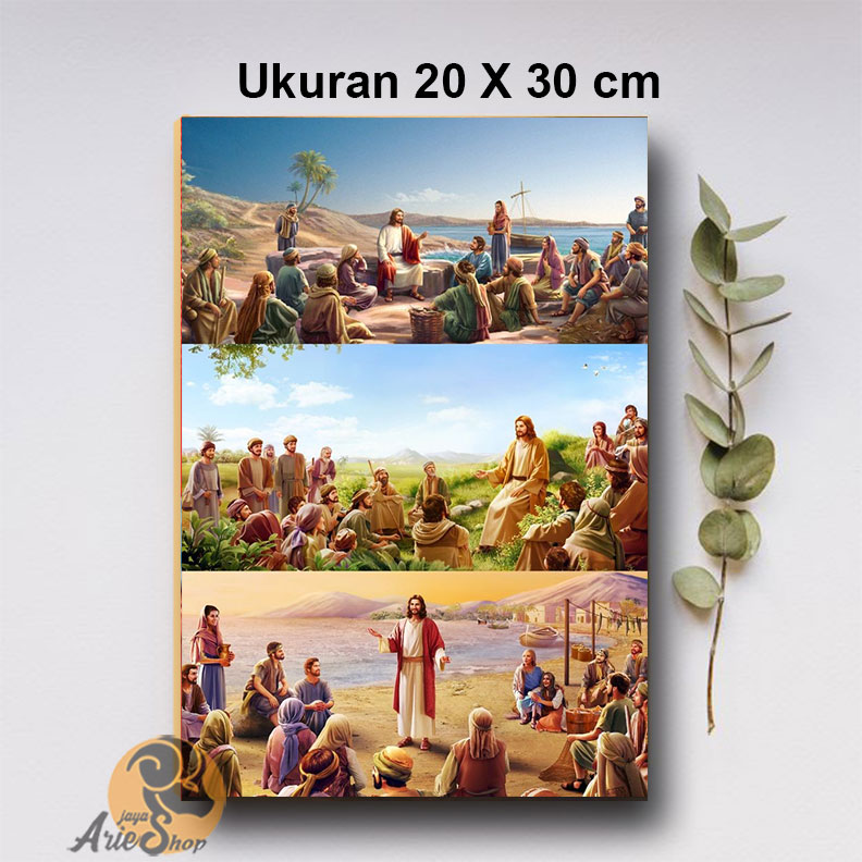 Poster Hiasan Dinding Yesus/Poster Hiasan Dinding Rohani/Poster Hiasan ...