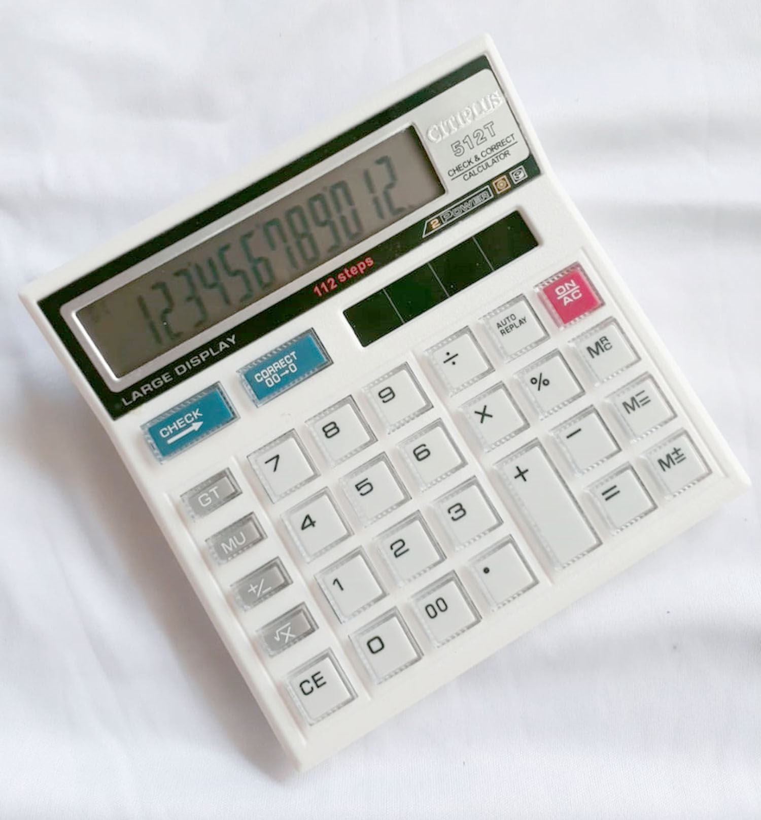 Kalkulator Dagang 512T - Tombol Transparan - Kalkulator 12 Digit ...