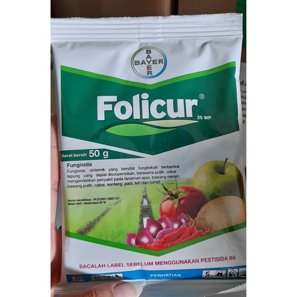 FUNGISIDA FOLICUR 25 WP 50 GRAM | Lazada Indonesia