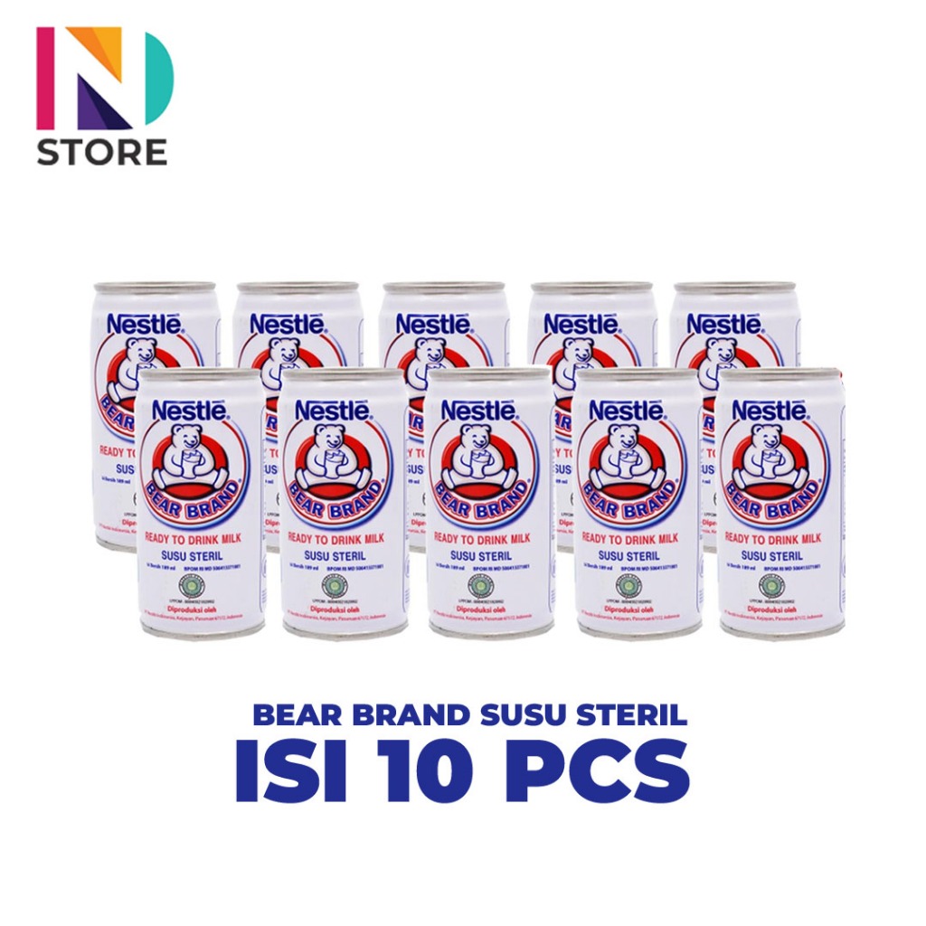 Susu Bear Brand / Susu Steril Isi 6pcs & 10 Pcs | Lazada Indonesia