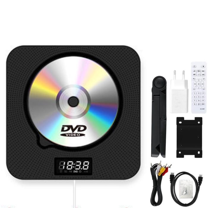 PORTABLE CD PLAYER BLUETOOTH MOUNTABLE WALL DVD PLAYER PEMUTAR CD DVD ...