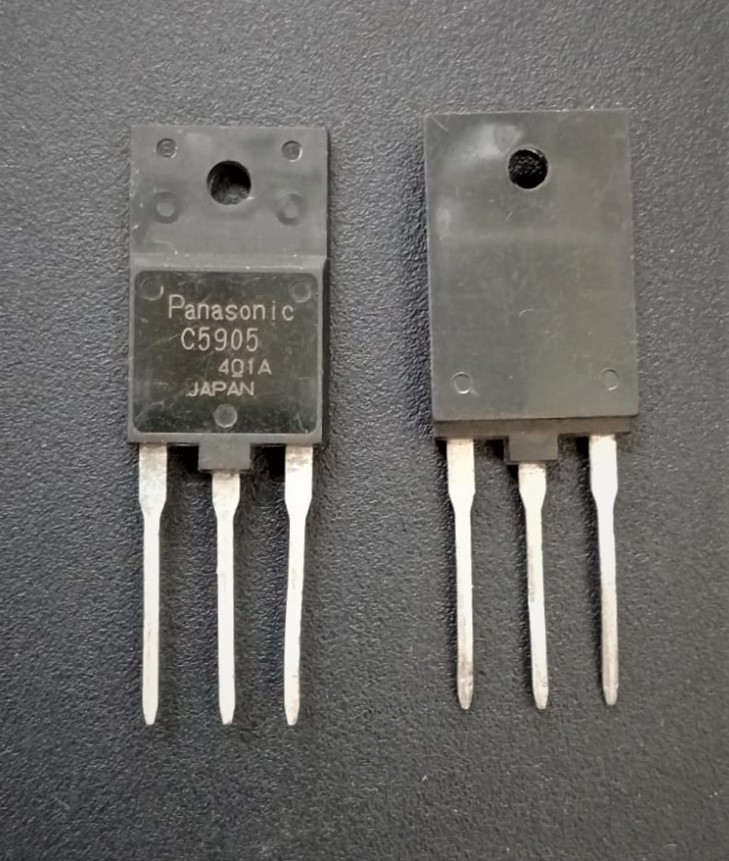 Transistor C5905 Silicon NPN 1700V 30A 70W utk Horizontal TV Monitor ...