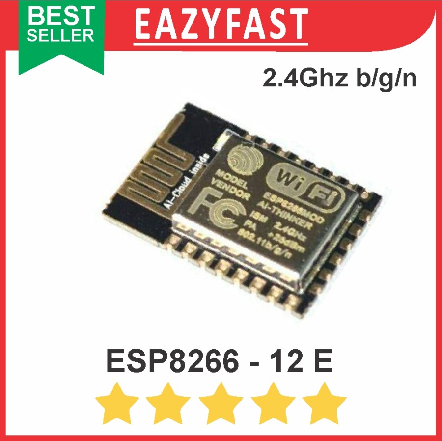 ESP12E ESP8266-12E ESP 8266 12E 12 E Wifi Wireless Internet Arduino C | Lazada Indonesia