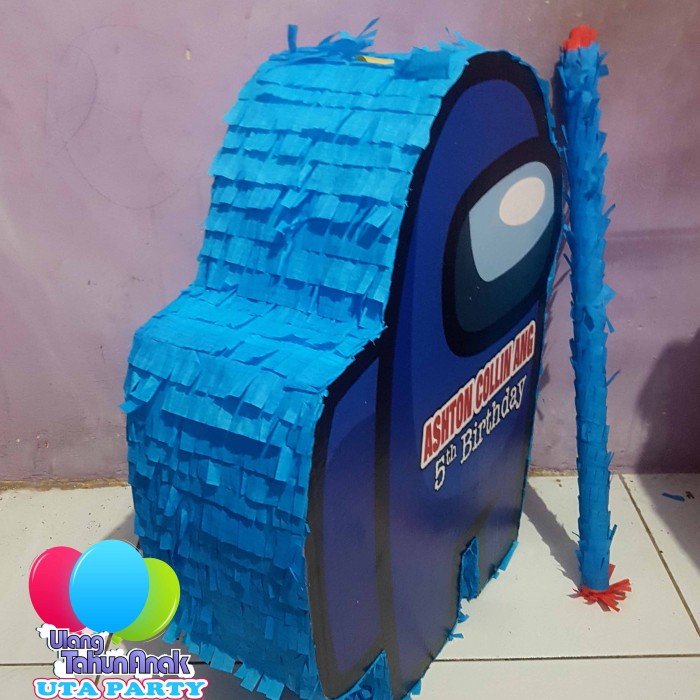 Pinata Among Us 50 cm / Pinata Ulang Tahun / Pinata Custom / Pinata ...