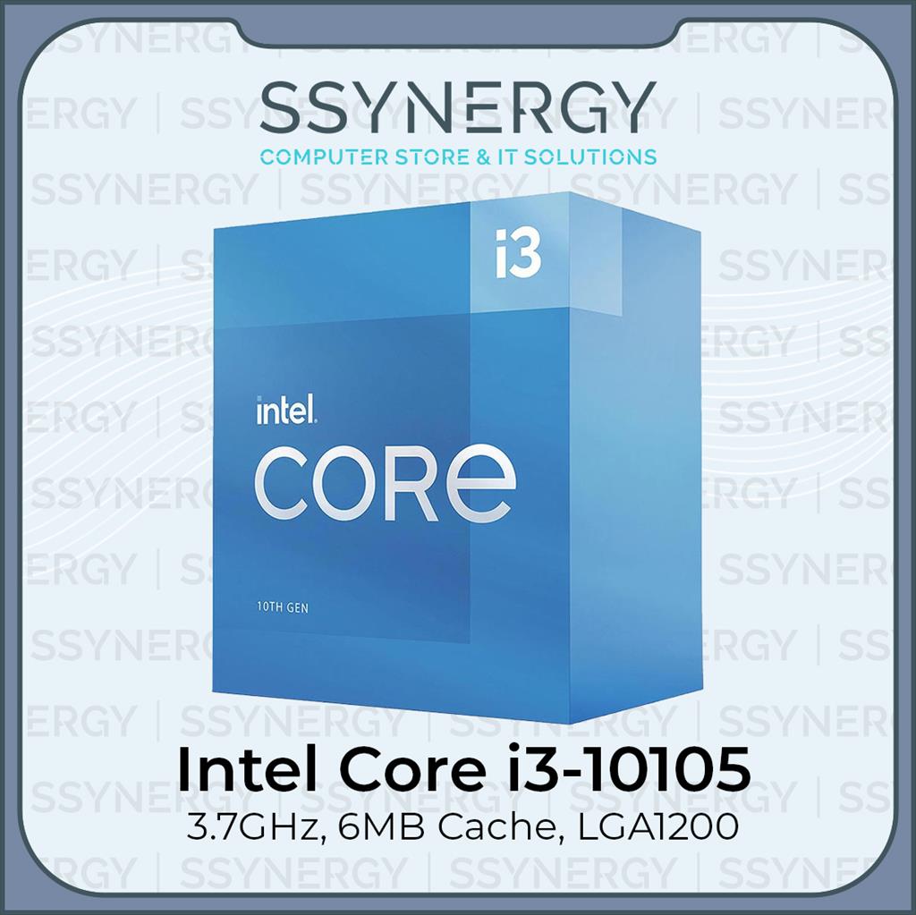 INTEL CORE I3 10105 Processor Intel Gen 10 Comet Lake LGA 1200 | Lazada ...