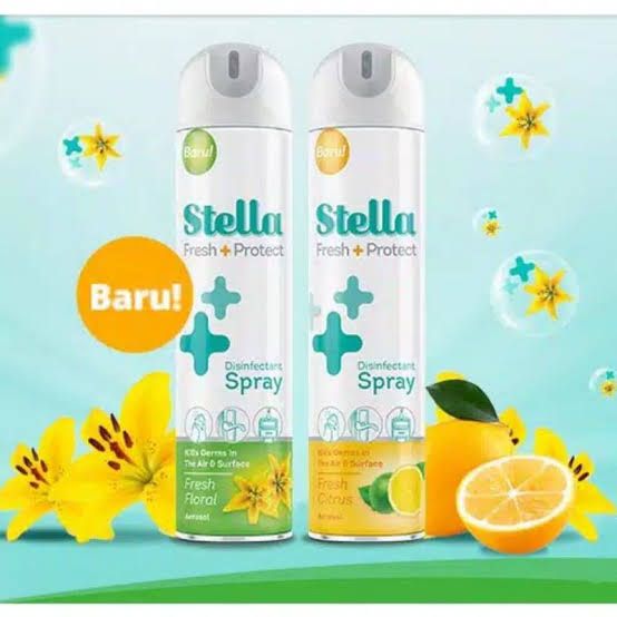 stella disinfectant spray fresh protect 300ml | Lazada Indonesia