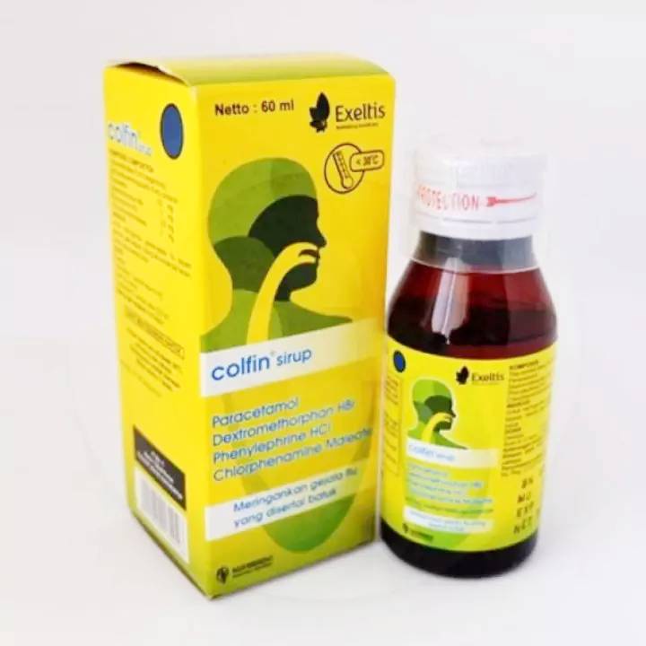 Kemasan Terbaru! Colfin Syrup 60 ml | Lazada Indonesia