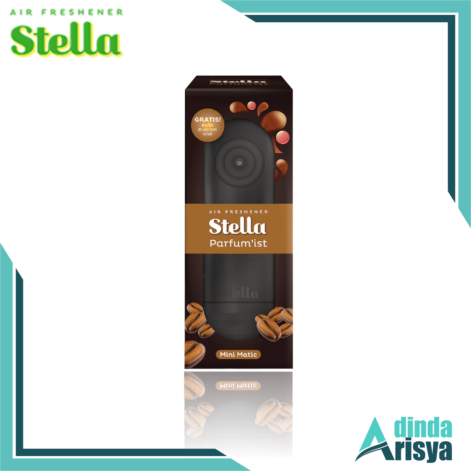 Stella mini matic alat Full SET 40ml parfumis new desain - Pengharum Ruangan | Lazada Indonesia