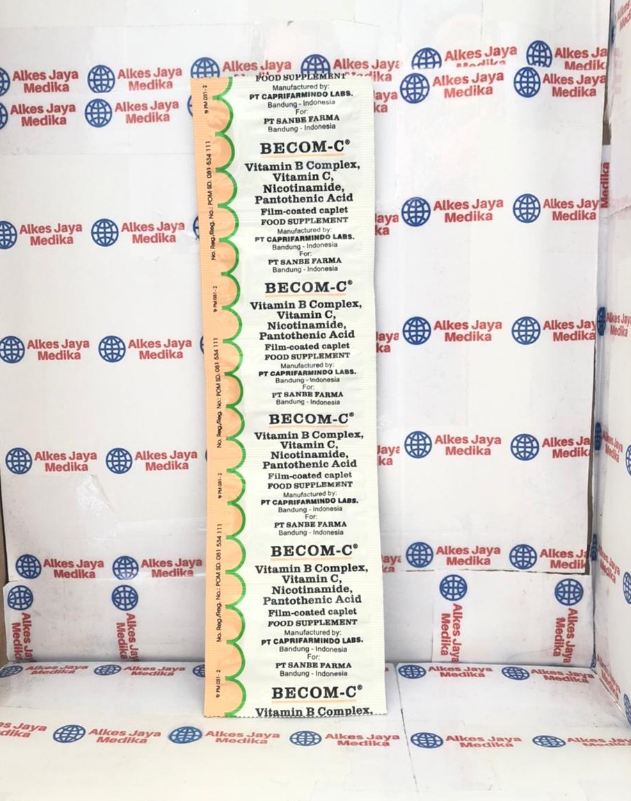 Becom C isi 10 Tablet - Multivitamin | Lazada Indonesia