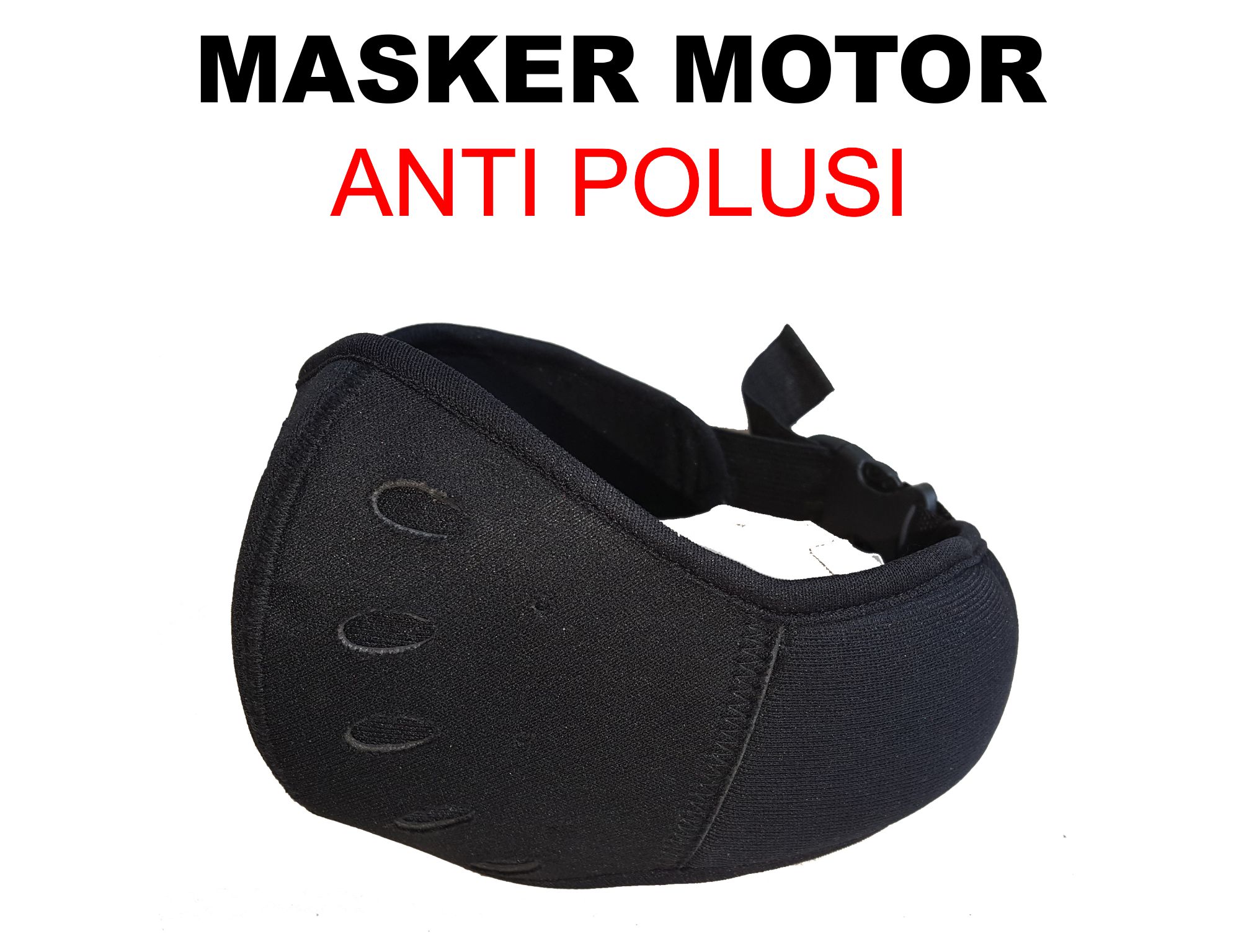 [Paket 12pcs] Masker Filter Motor Anti Polusi Penutup Mulut dan Hidung ...