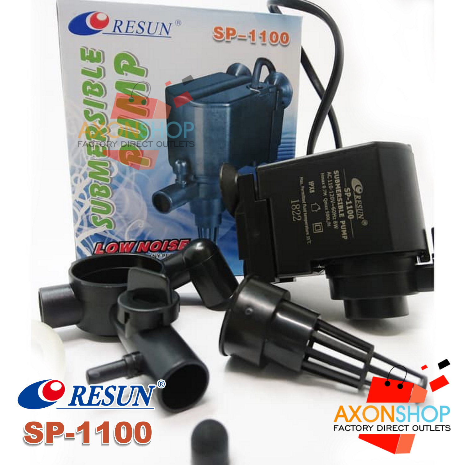Resun SP-1100 Pompa Air Submersible Water Pump Celup SP1100 Kolam ...