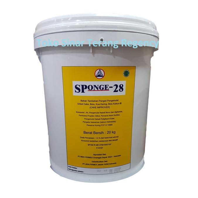 TERLARIS SP / Sponge 28 1 KG Pengembang / pelembut kue GROSIR pail ...