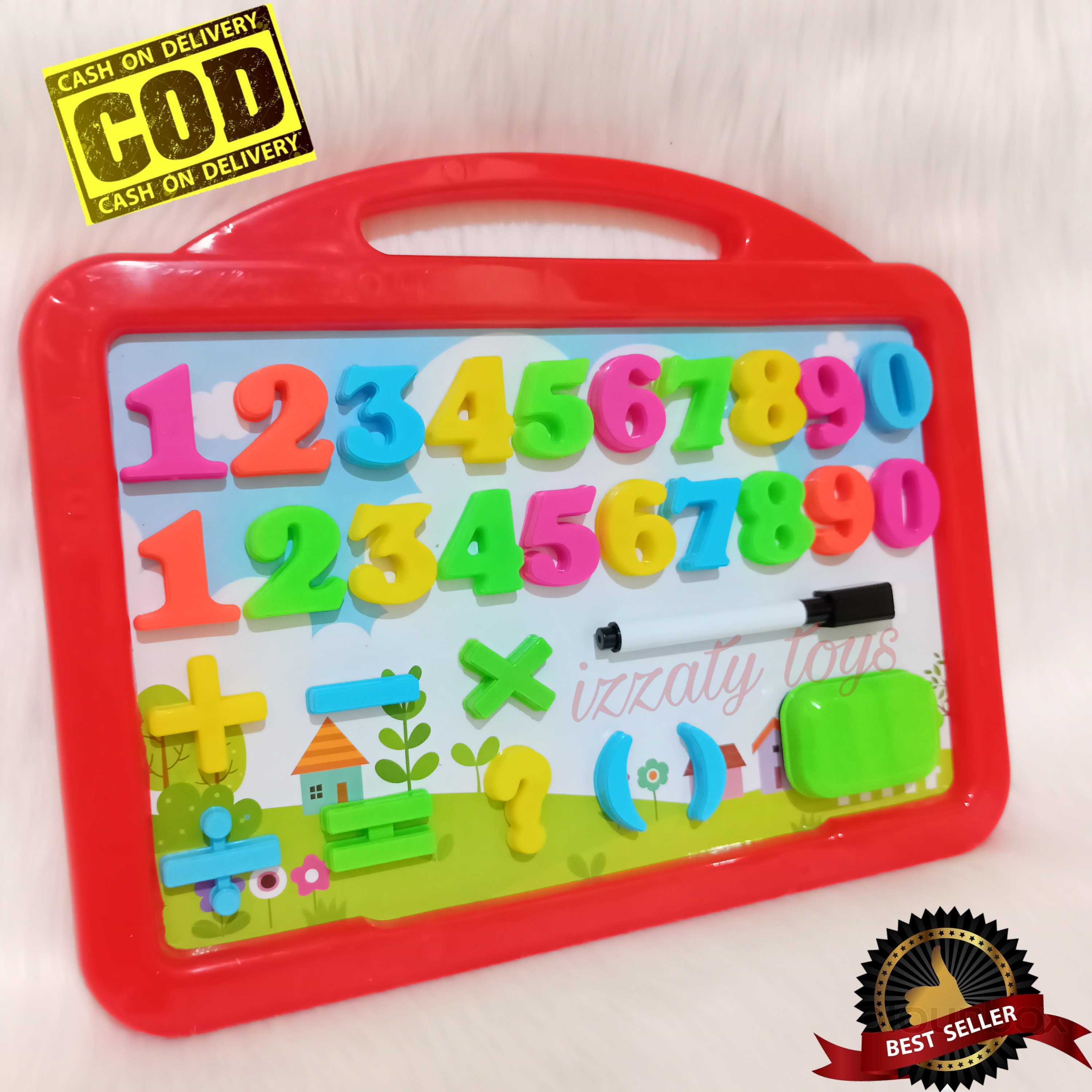 MAINAN EDUKASI ANAK PAPAN MAGNETIC/PAPAN BELAJAR ANAK MAGNET/MAINAN ...