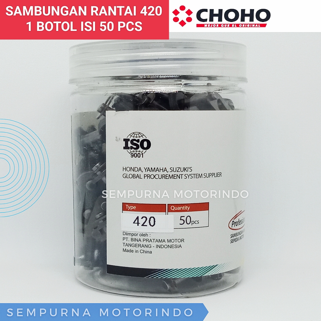 SAMBUNGAN RANTAI 420 (1 BOTOL ISI 50 PCS) - CHOHO | Lazada Indonesia