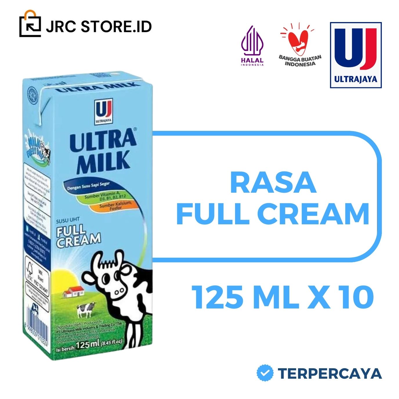 Ultra Milk 125 ML Susu UHT Paket 10 Pcs | Lazada Indonesia