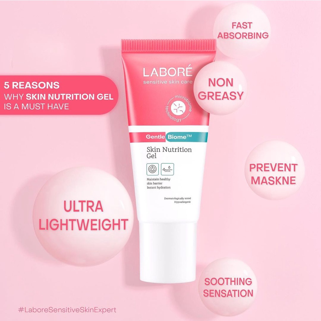 Labore Sensitive Skin Care Skin Nutrition Gel 50 ml|pelembab/krim ...