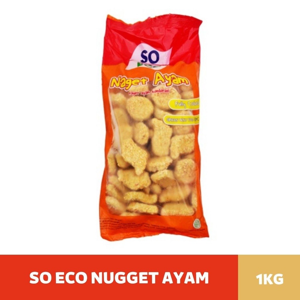 So Eco Naget Ayam 1000gr by So Good – Chicken Nugget 1 KG | Lazada ...