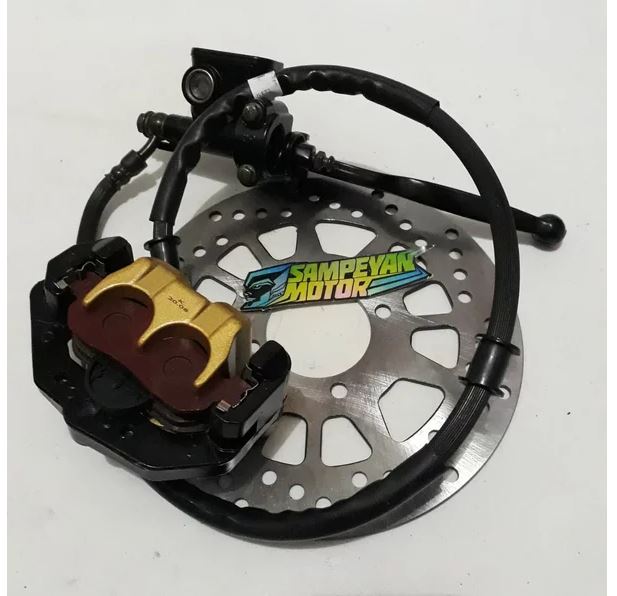 Master Rem Atas Set Kaliper Piringan Cakram Depan Yamaha Fiz-R Fiz R ...