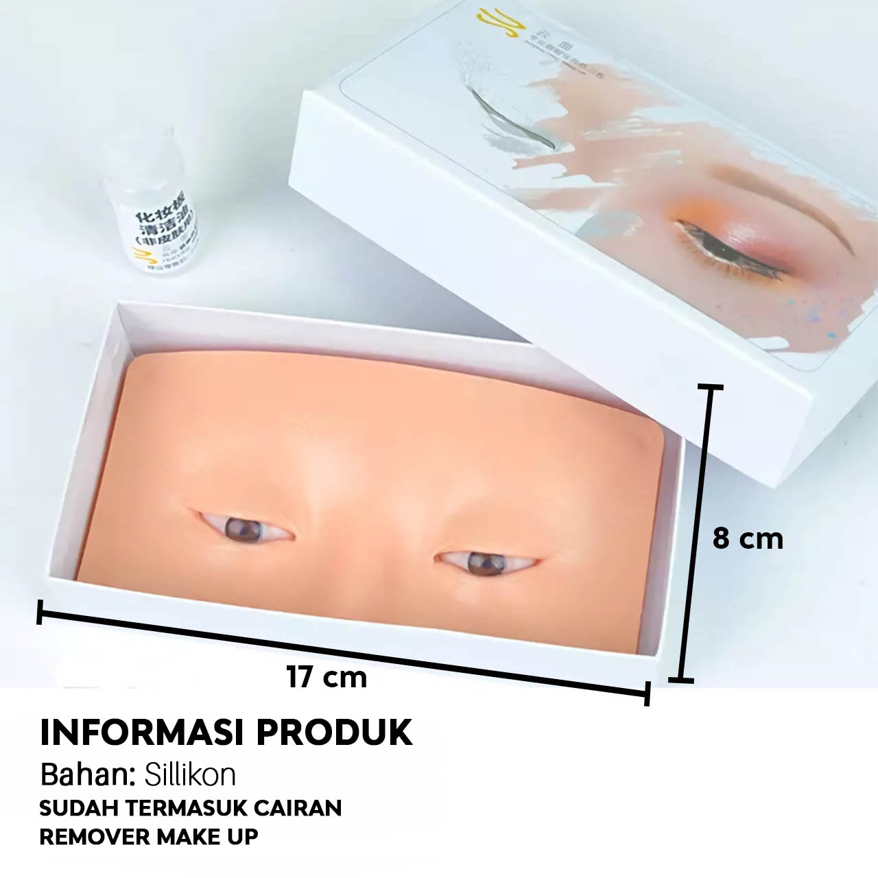 alat latihan make up kepala manekin untuk belajar make up manekin wajah ...