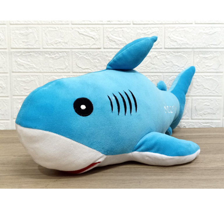 Boneka Hiu Lucu , Cute Baby shark ukuran L dan XL ver2 | Lazada Indonesia