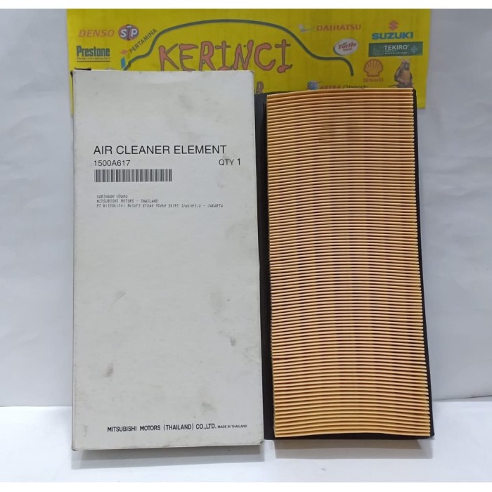FILTER UDARA MITSUBISHI MIRAGE GENUINE 1500A617 MITSUBISHI ASLI ...