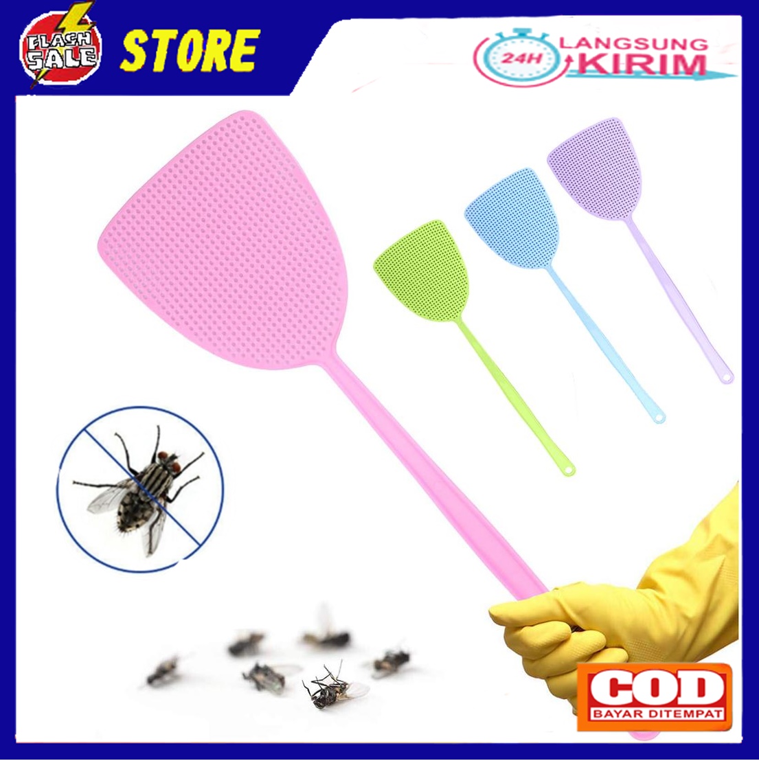 [Flashsale] Raket Pemukul Lalat Atau Tepukan Serangga Alat Pemukul ...