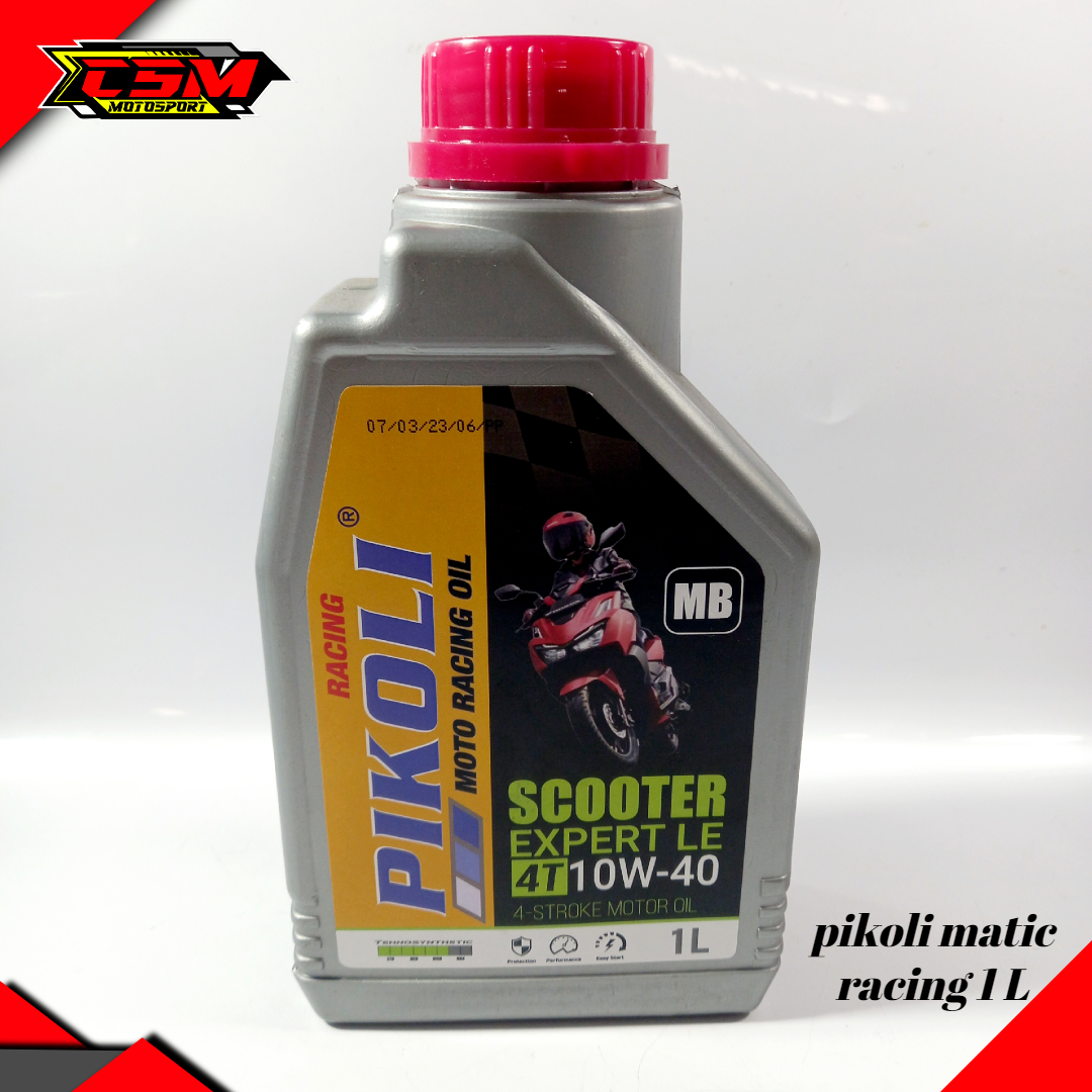 PIKOLI SCOOTER RACING EXPERT 1 LITER JASO MB 10W-40 RACING EXPERT LE ...