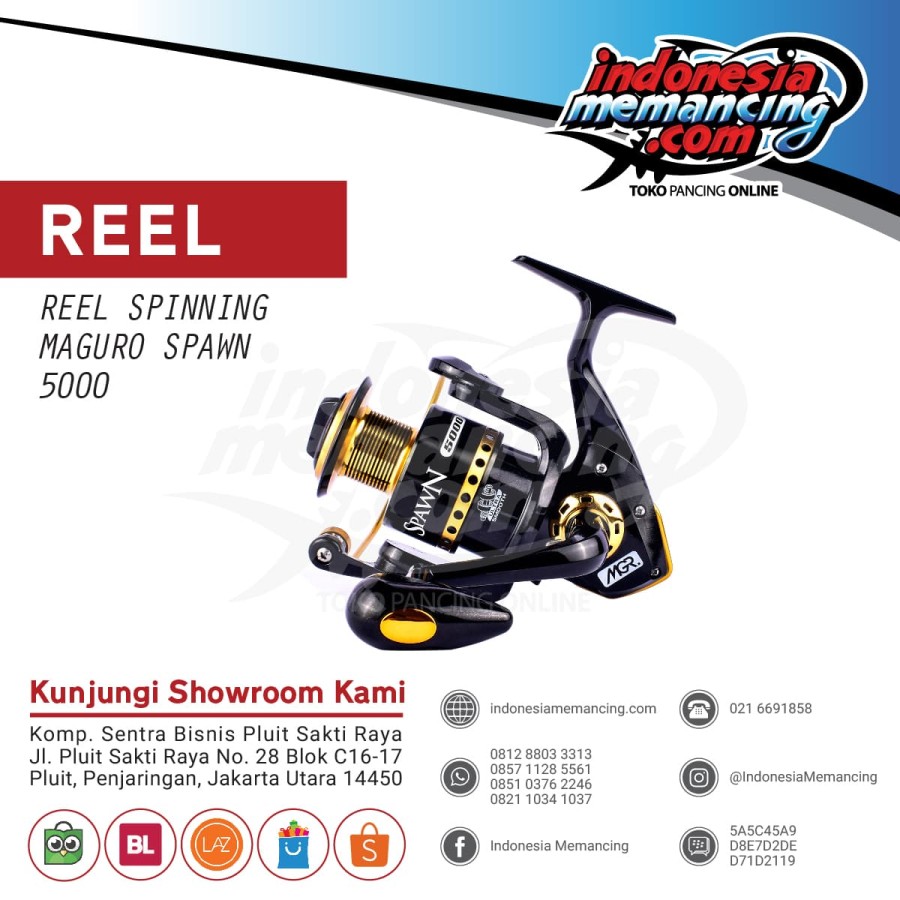 Reel Spinning Maguro Spawn 5000 | Lazada Indonesia