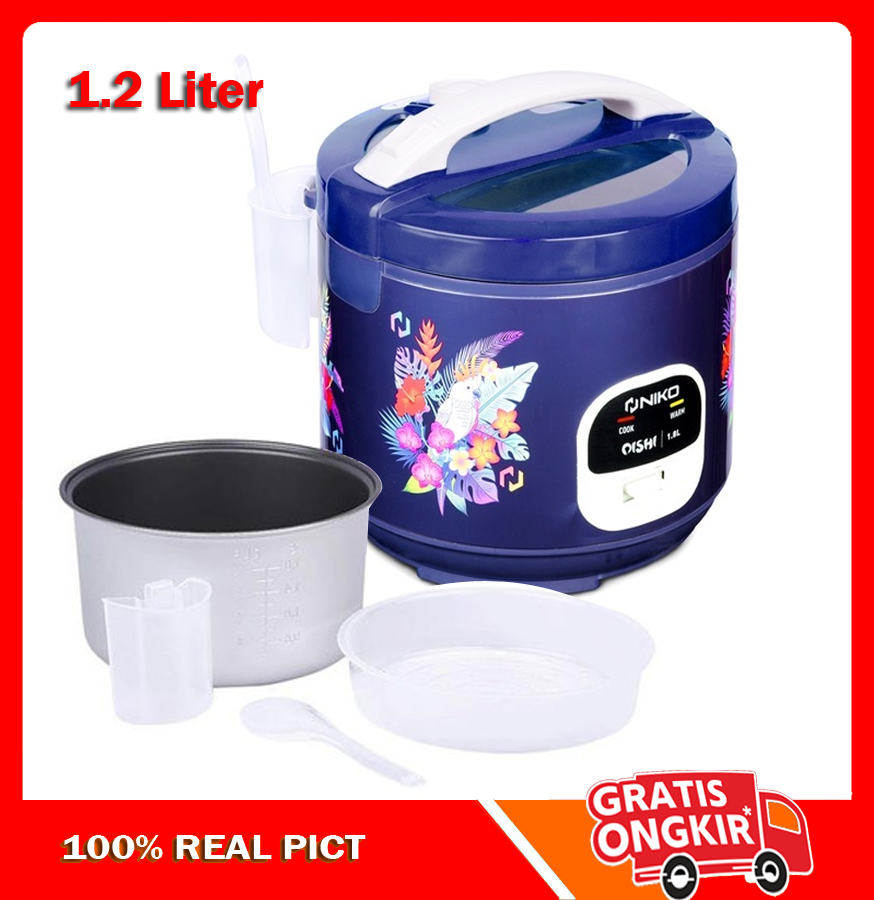 Rice cooker / Magicom niko Amazon kapasitas 1.2 liter tutup kaca ...