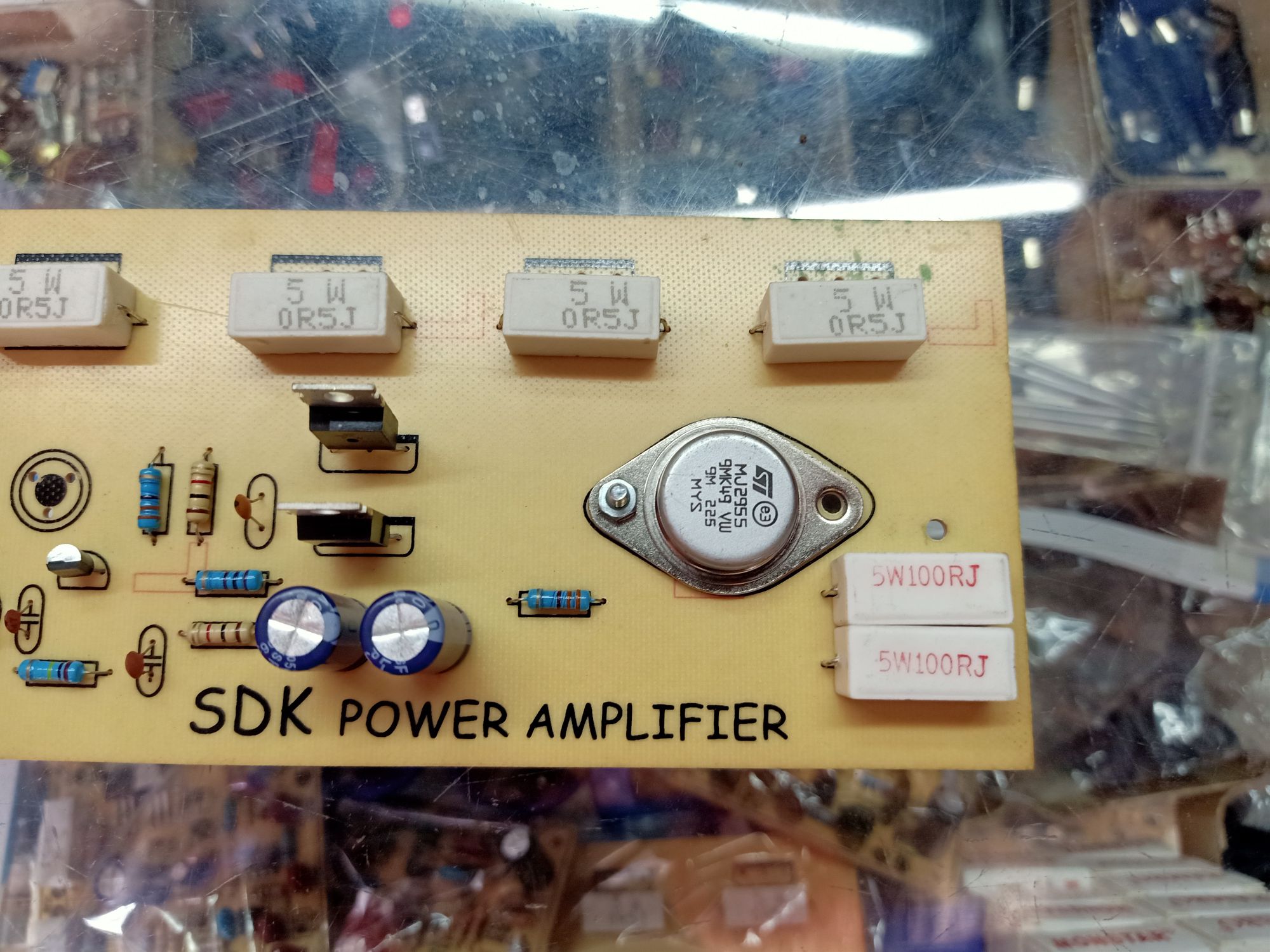 kit driver power sdk 1000 watt ct bisa 90v fiber kit power amplifier ...