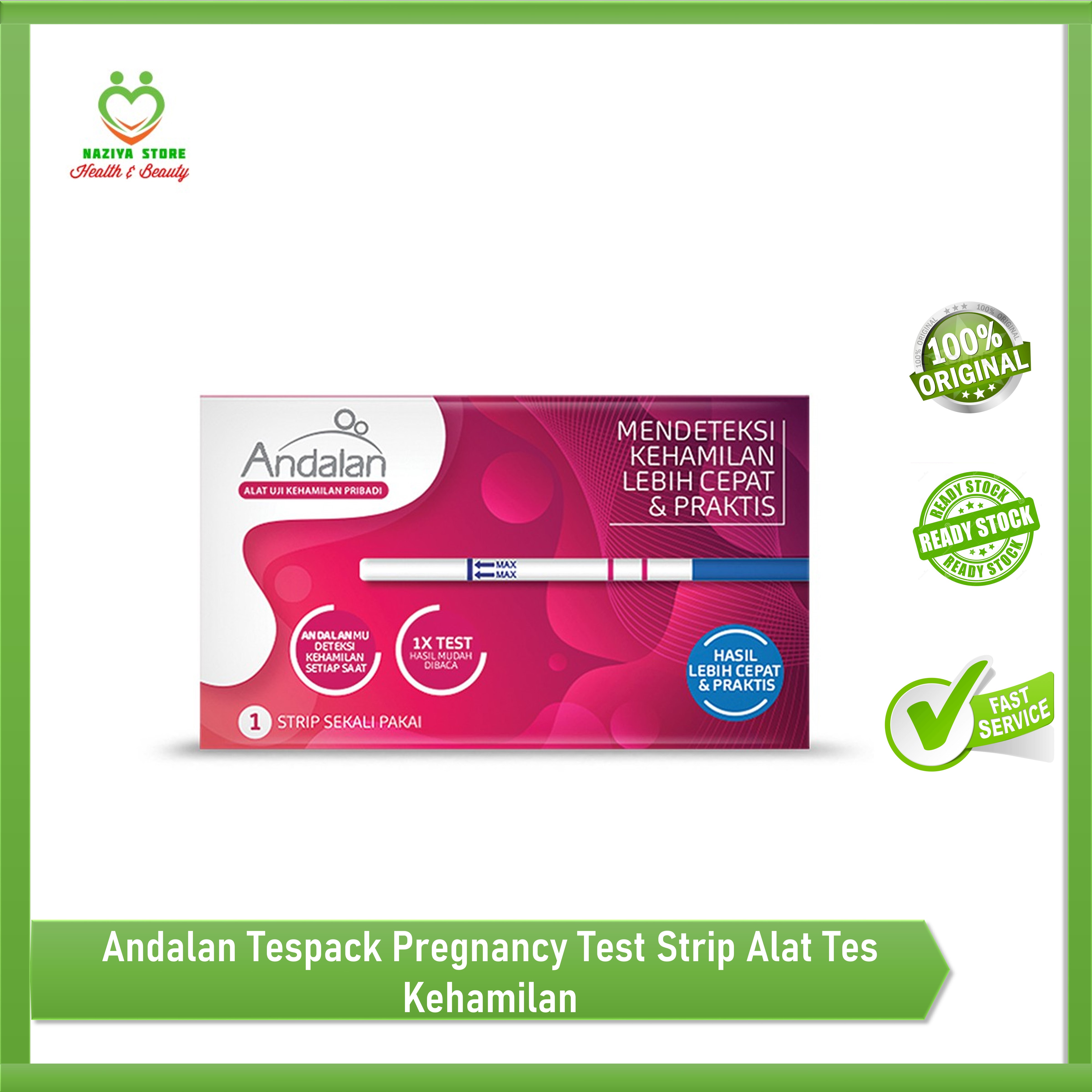 Testpek Andalan Pregnancy Test Strip Alat Tes Kehamilan | Lazada Indonesia