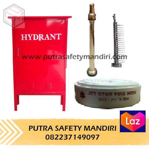 PAKET FULLSET HYDRANT BOX OUTDOOR TYPE C + ISI ALAT PEMADAM KEBAKARAN ...