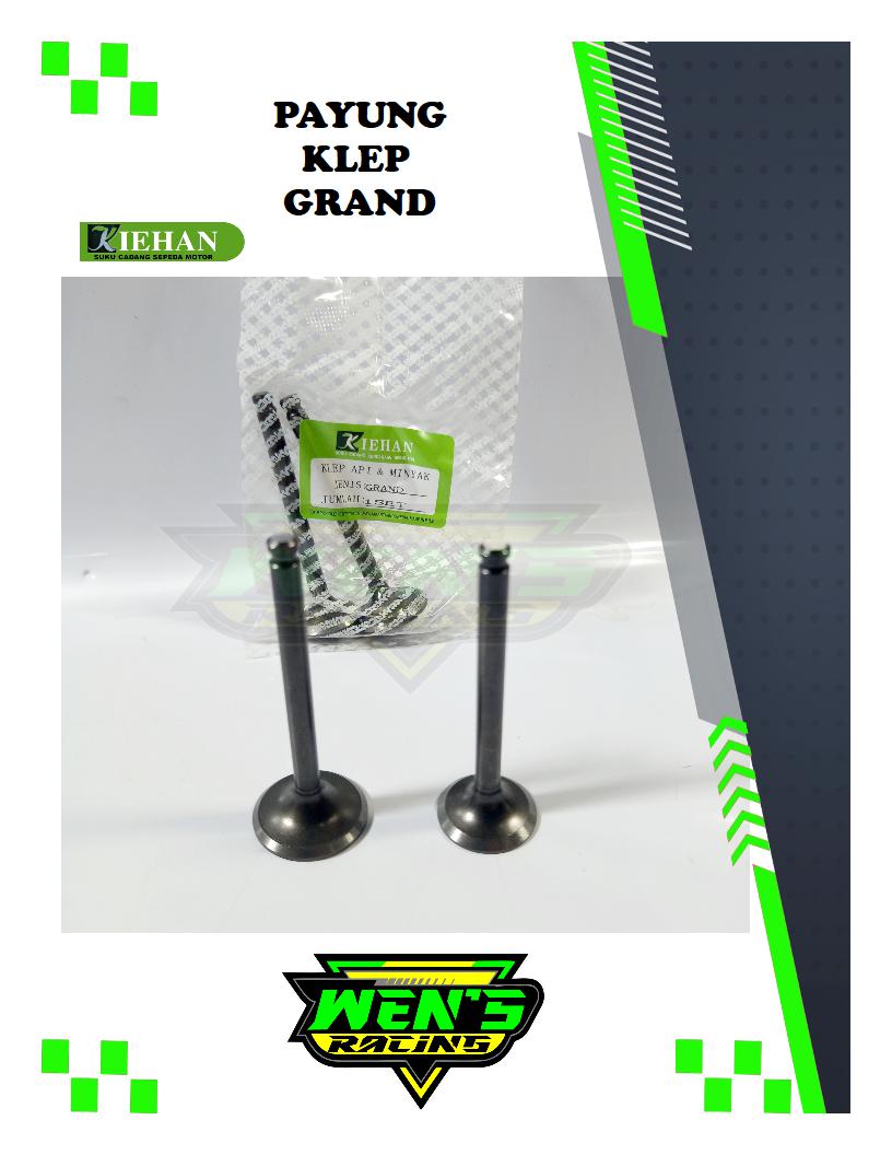 KLEP GRAND PAYUNG KLEP SUPRA KLEP SET KLEP IN EX SUPRA FIT NEW ASTREA ...