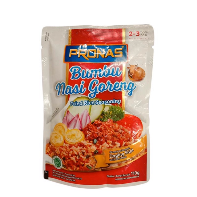 Pronas Bumbu Nasi Goreng Sapi Pouch 110g | Lazada Indonesia