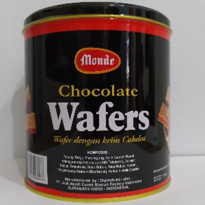 MONDE Chocolate Wafers Kaleng coklat biskuit 600g | Lazada Indonesia