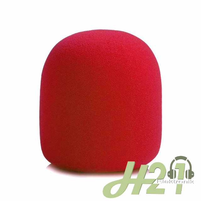 Busa microphone tebal / spon mic / cover mic / foam sarung microphone ...