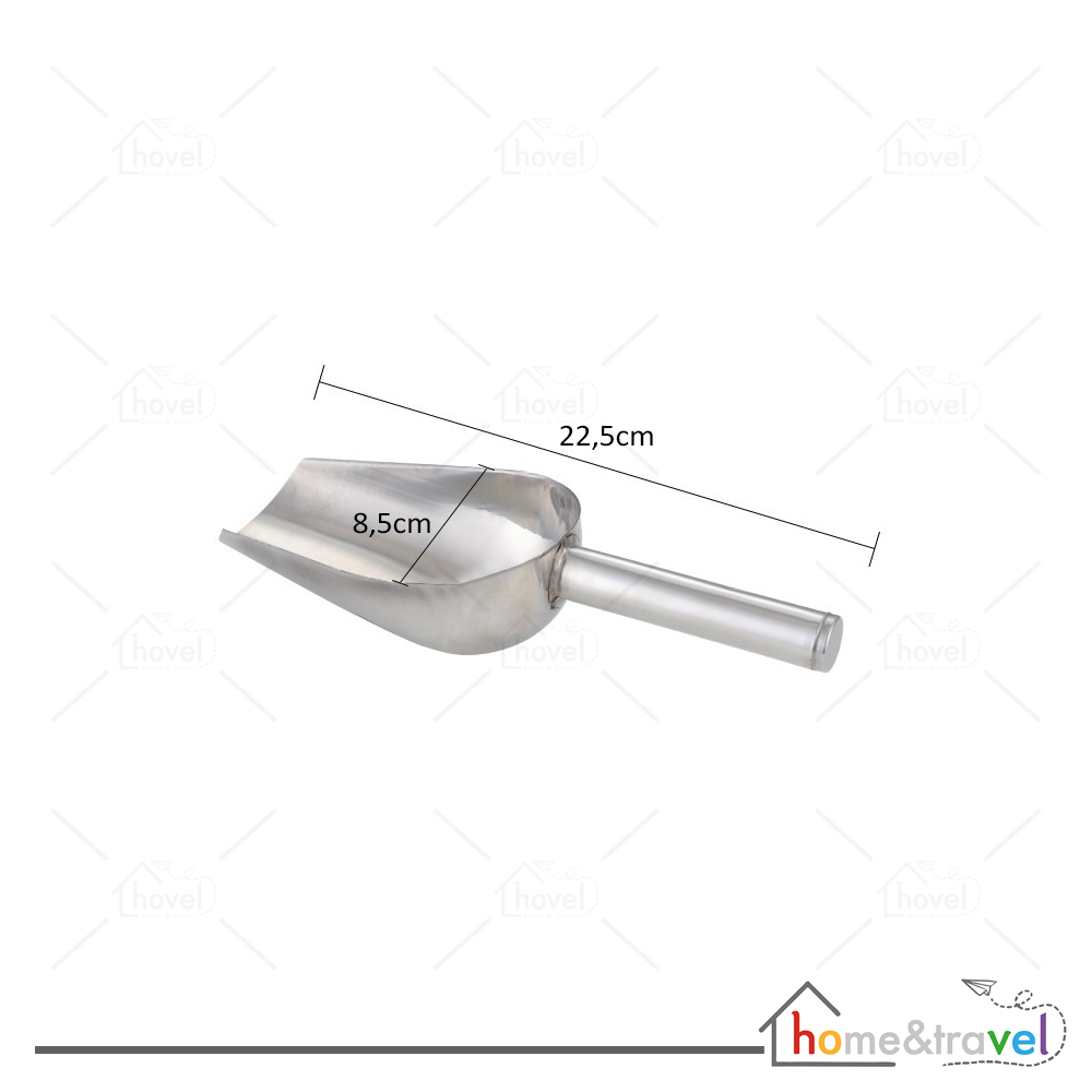 HOVELSHOP Skop Es Batu Serok Sekop Biji Bijian Tepung Stainless Steel ...