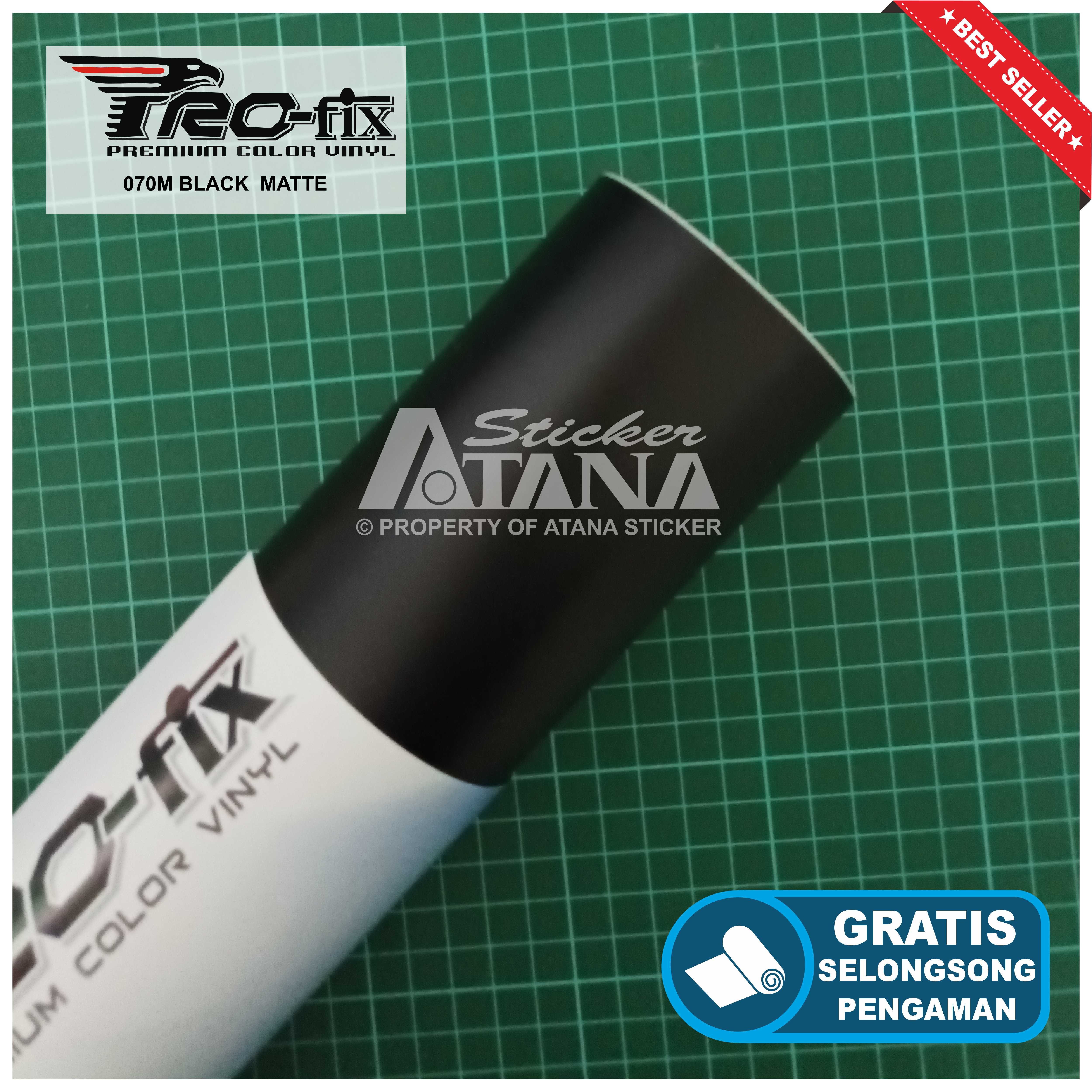 Skotlet Hitam Doff Glossy Scotlet Black Dop Gloss Stiker Matte Metalik ...