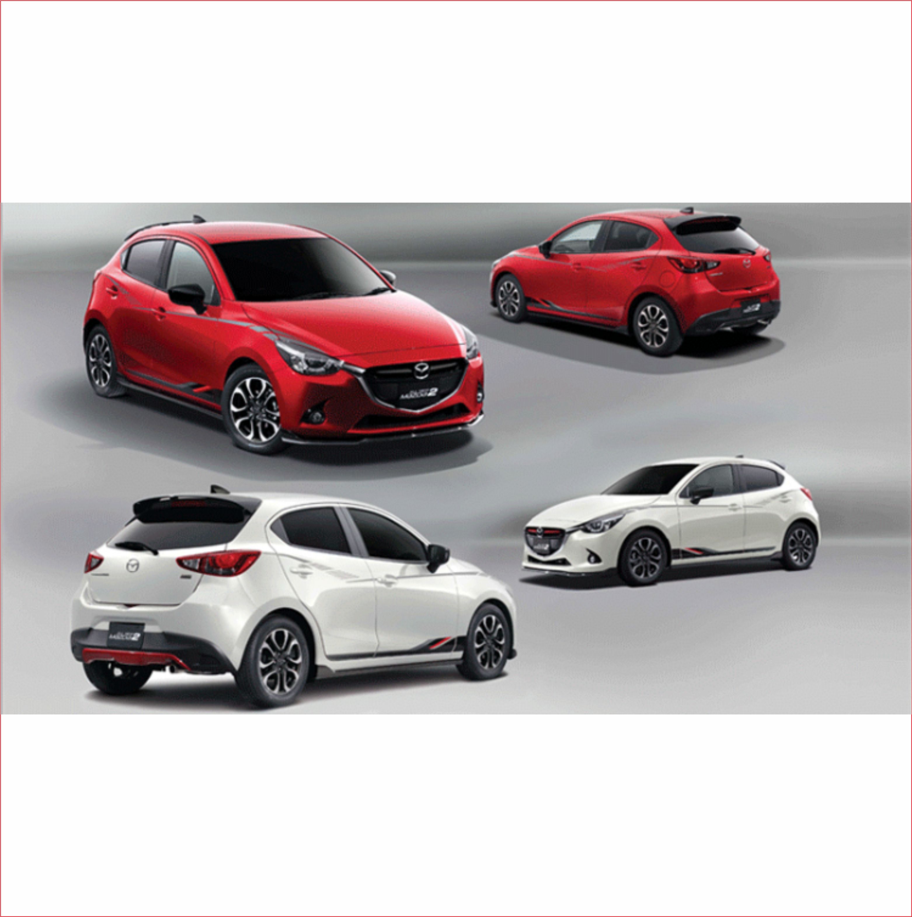 stiker mobil mazda 2 limited edition cutting sticker mobil keren awet ...