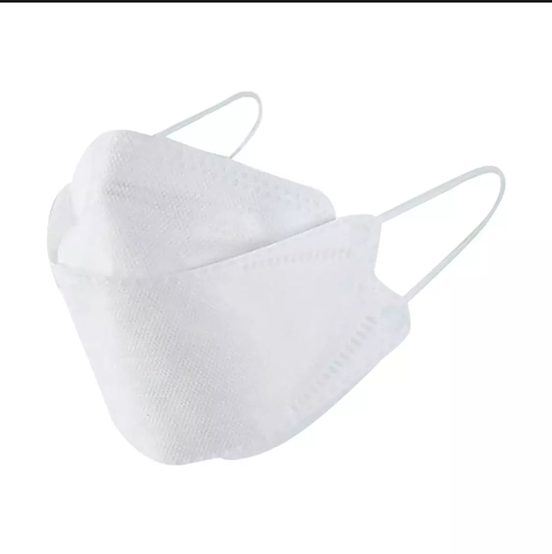 1 PCS MASKER MEDIS KF94 / MASKER 5 PLY/ MASKER WARNA HITAM DAN PUTIH ...