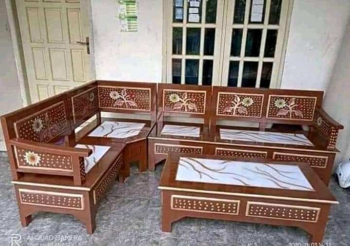 termurah kursi tamu sudut pojok motif ukir jepara | Lazada Indonesia